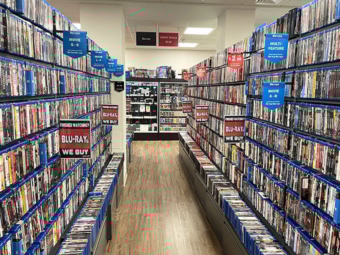 Cinephiles, get ready to squeal! This Blu-ray section is where movie magic meets Hawaii's laid-back vibe. Popcorn not included, but highly recommended.