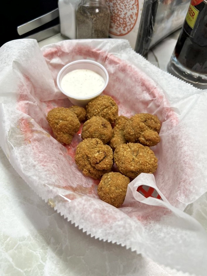 Crispy, golden, and utterly irresistible! These breaded mushrooms are like nature's popcorn, only better.