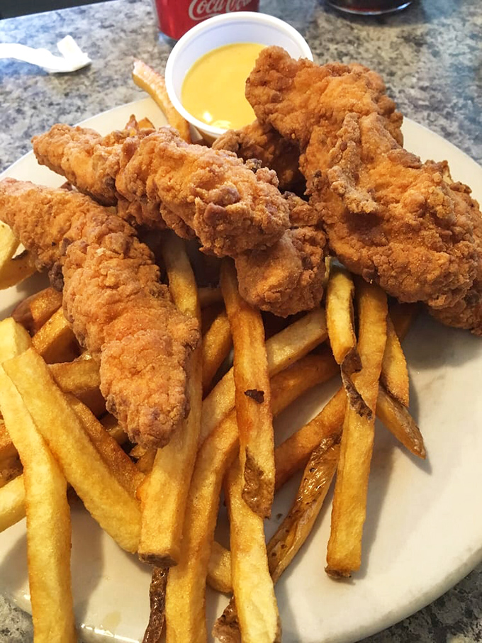 Crispy on the outside, juicy on the inside - these chicken tenders are what Colonel Sanders sees when he closes his eyes.