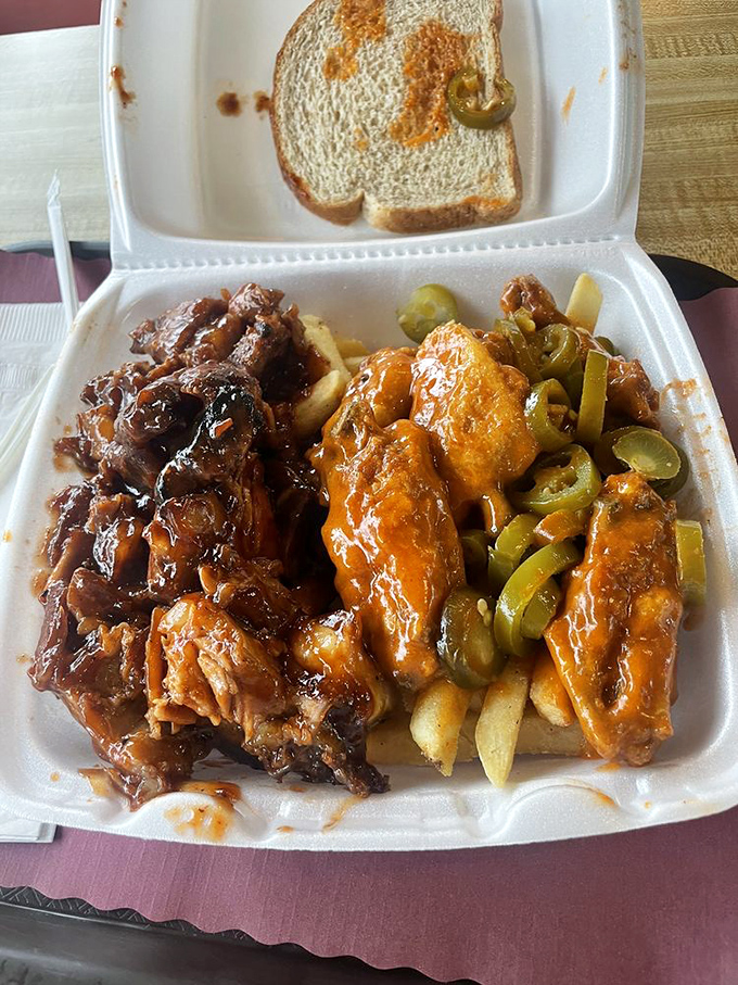 Wing-a-palooza! This platter is the Woodstock of finger-licking goodness, where every bite is a headline act.