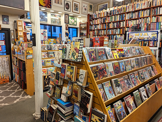 A feast for the eyes and the mind! From graphic novels to literary classics, these displays are like an all-you-can-read buffet for the soul.