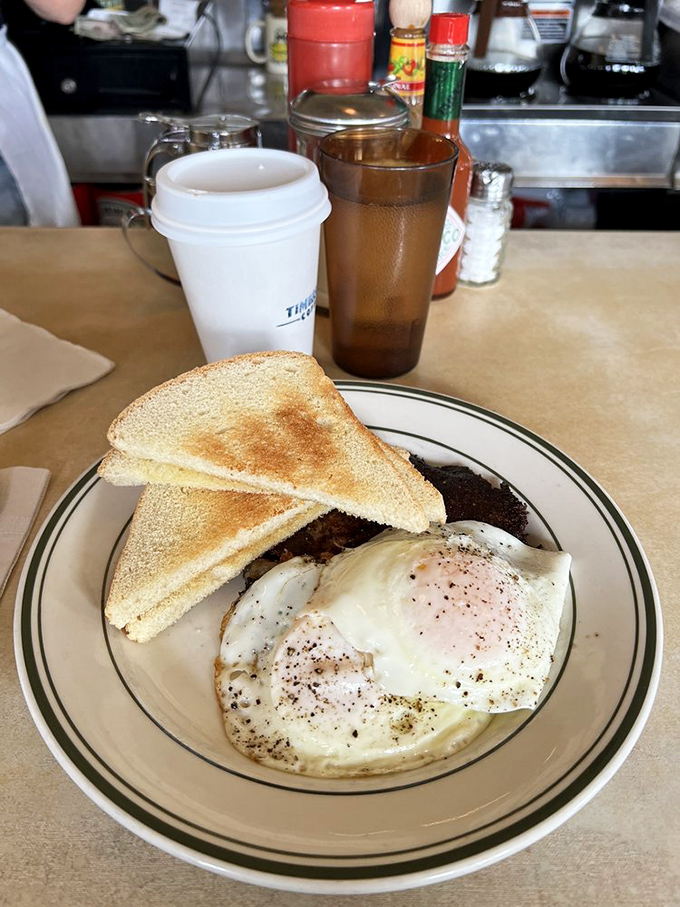Sunny side up and ready to party! These eggs are the breakfast equivalent of a perfect hair day.