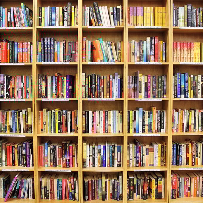 Fiction fanatics, rejoice! This aisle is like a literary buffet &ndash; sample a little of everything or gorge on your favorite genre.