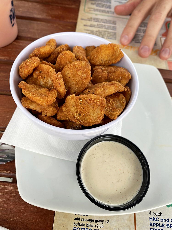 Walleye cheeks: The hidden treasure of the fish world. Golden, crispy, and more addictive than binge-watching your favorite show.