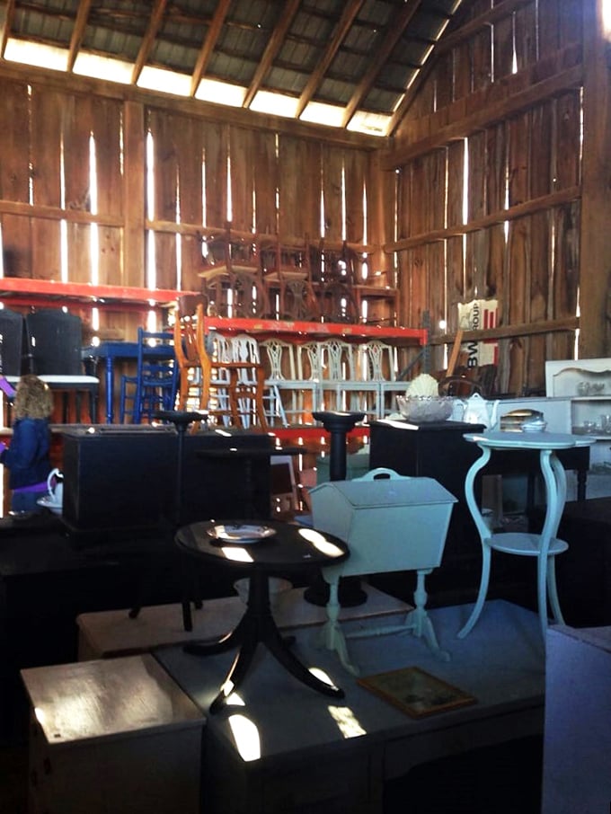 Pull up a chair &ndash; or ten! This furniture cornucopia is like a time machine for your tush. Mid-century modern, meet rustic chic.