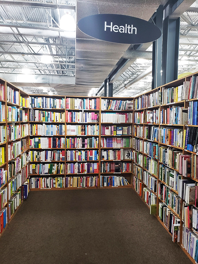 Health section or fountain of youth? Either way, these shelves hold the secrets to a longer life &ndash; or at least a few hours of blissful escape.
