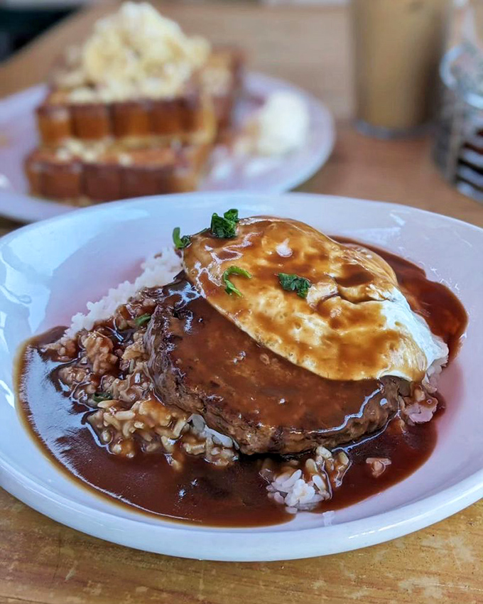 Loco for Loco Moco! This Hawaiian comfort food classic is like a warm, savory hug for your stomach.