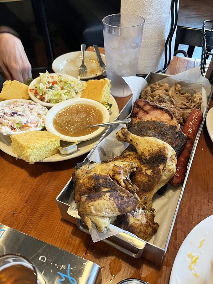 Que for two? More like que for you! This platter is a meat lover's dream, perfect for sharing or conquering solo (we won't judge).