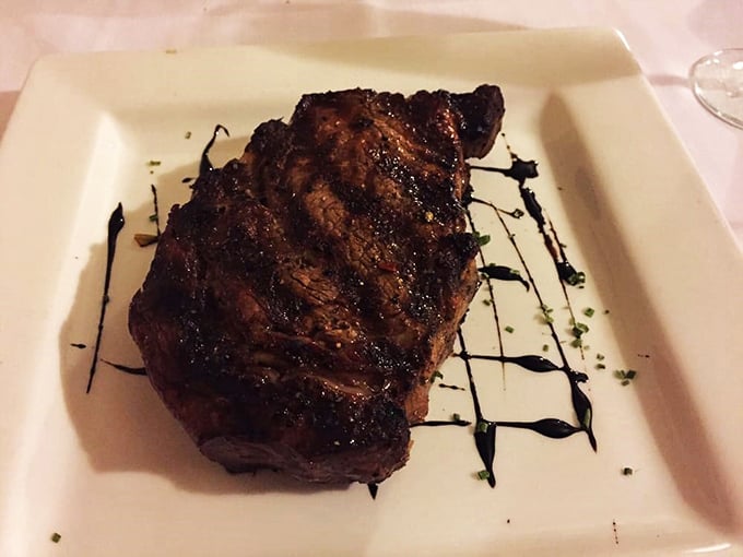 Meet the star of the show &ndash; a ribeye that's more photogenic than most Instagram influencers. It's not just a meal, it's a religious experience for meat lovers.