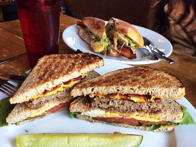 Sandwich perfection that would make Earl proud! Layers of deliciousness nestled between toasty bread &ndash; it's a handheld flavor fiesta.