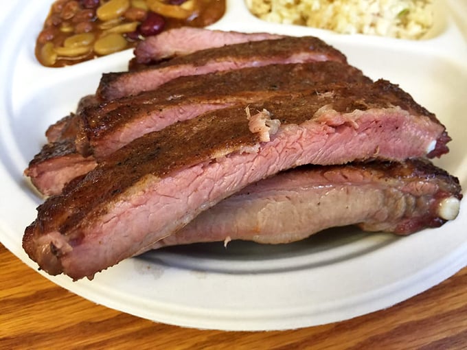 Spare ribs? More like "spare no flavor" ribs! These beauties are so tender, they practically melt at the sight of a fork.