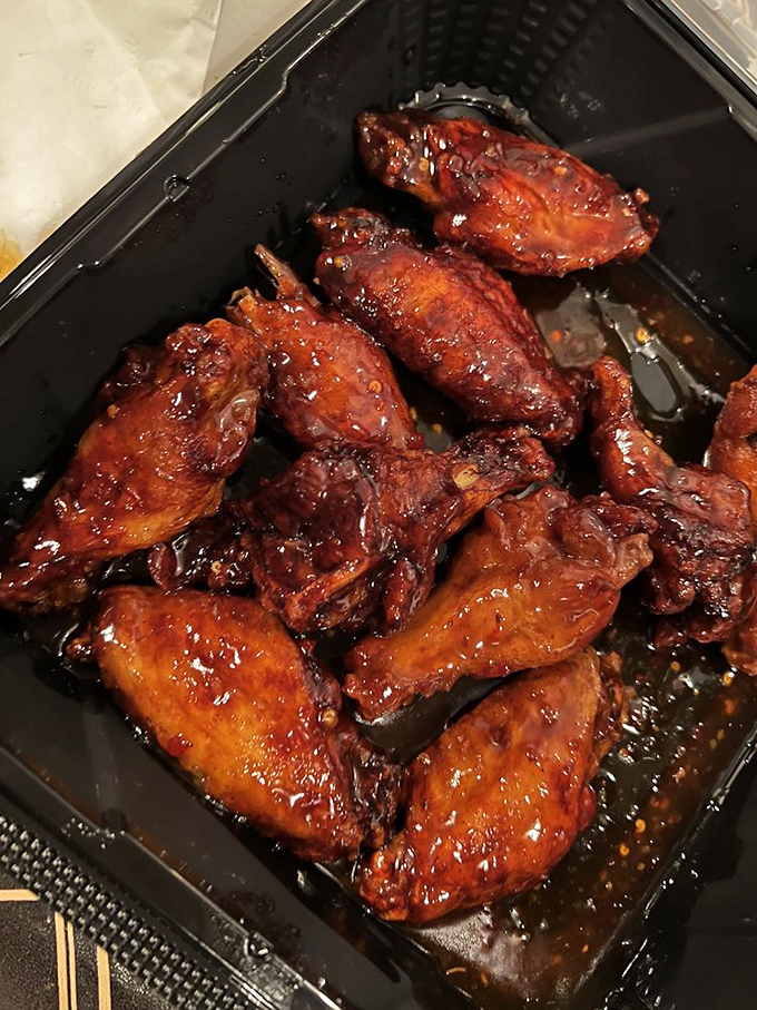 Sweet meets heat in this tantalizing tango! These wings are like a spicy hug for your mouth &ndash; comforting yet exciting. Finger-licking good doesn't even begin to cover it.
