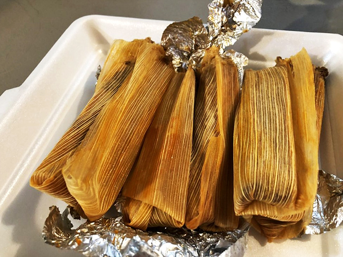 Tamales: The South's gift to your taste buds. These corn-husked bundles of joy are like edible presents waiting to be unwrapped.
