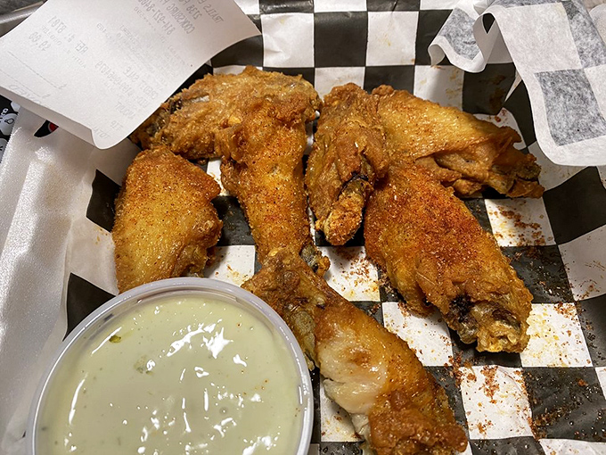 Wings so crispy, they could give your favorite potato chips a run for their money. Finger-licking good doesn't even begin to cover it!