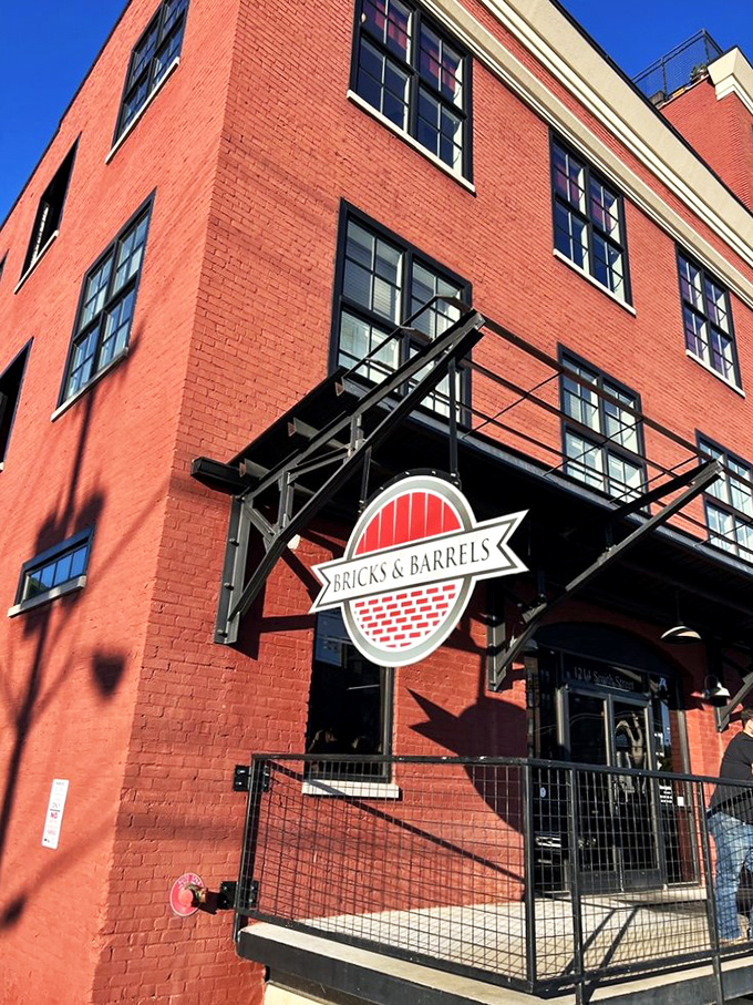 Bricks & Barrels: Industrial chic meets meat boutique. This Charleston hotspot looks ready to grill and thrill.