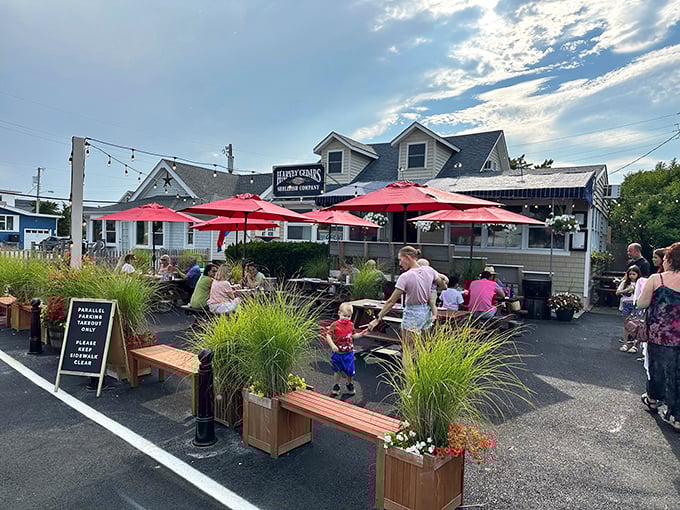 Harvey Cedars Shellfish Co.: half a century of serving ocean treasures. It's like a time machine that takes you to seafood paradise!