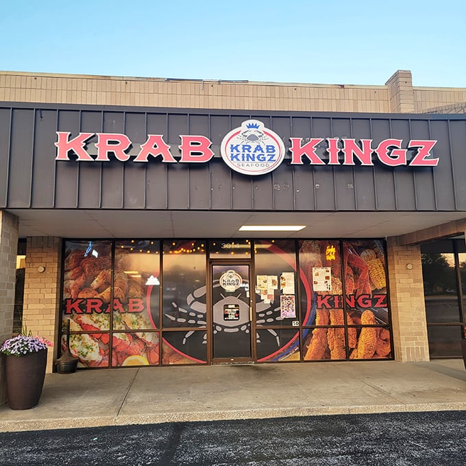 Krab Kingz Springfield: "All hail the Krab King! This bold eatery is serving up royal feasts that'll make you feel like seafood royalty."