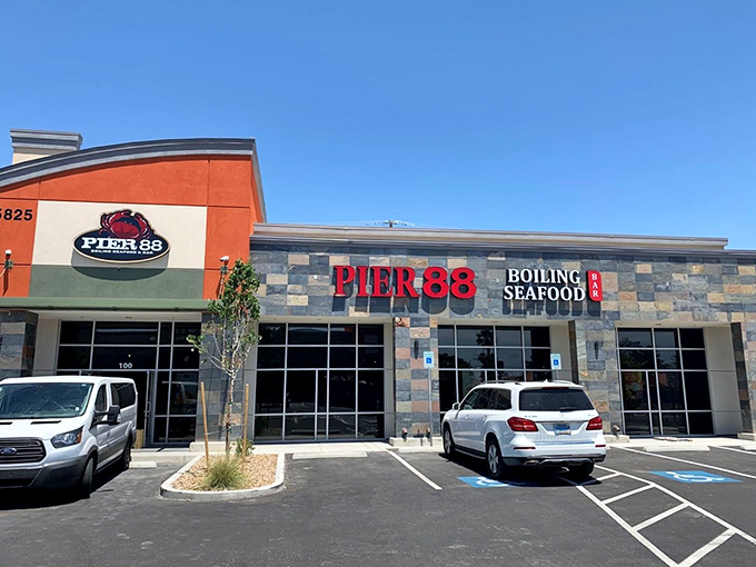 Pier 88 Boiling Seafood: Ocean vibes in the desert? Pier 88 makes it happen. Your taste buds are about to take a vacation!