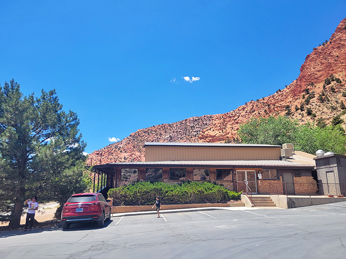 Rusty's Ranch House: Where the steaks are as big as the red rocks behind them. Cowboy appetite required!