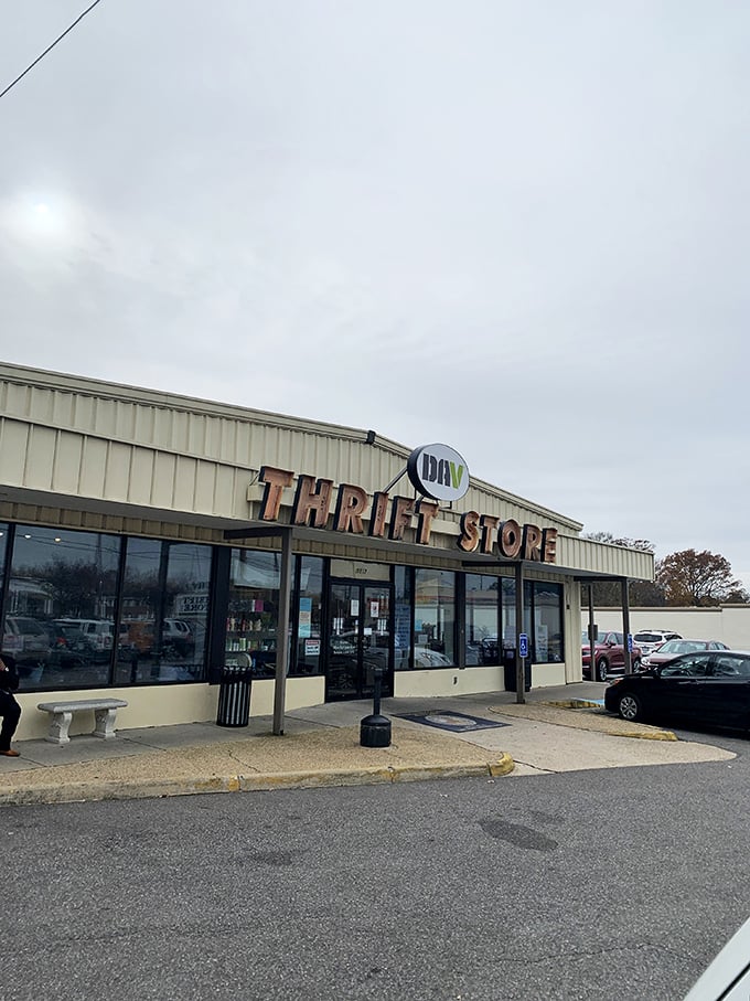 "Thrift store or treasure chest? DAV's unassuming exterior hides a world of secondhand wonders."