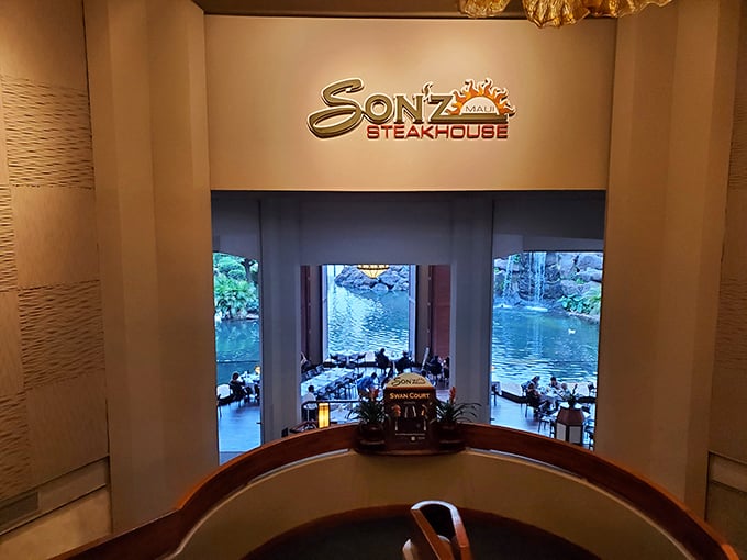At Son'z, the steaks are so photogenic, they might upstage your sunset pics. Don't worry, your taste buds won't mind the competition!