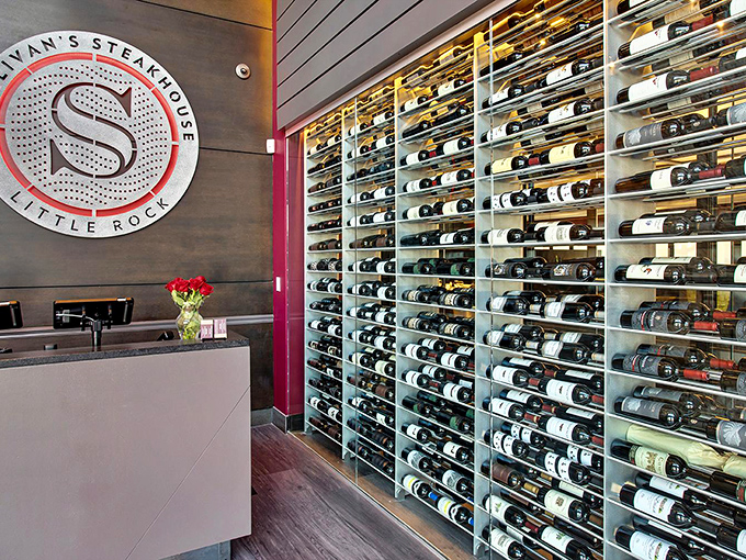 Wine walls and wood accents set the stage, but the steaks steal the show at Sullivan's. It's dinner and a movie, minus the movie!