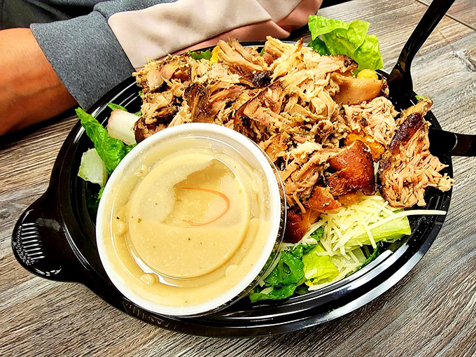 Who says you can't have your BBQ and eat your greens too? This salad's the superhero of guilt-free indulgence.