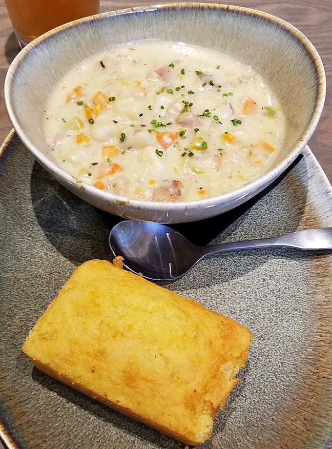 The chowder that launched a thousand ships... or at least a loyal following of landlocked seafood lovers.