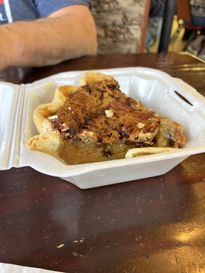 Bourbon pecan pie: where Southern charm meets Wyoming spirit. One bite, and you'll be doing the happy dance, cowboy boots optional.