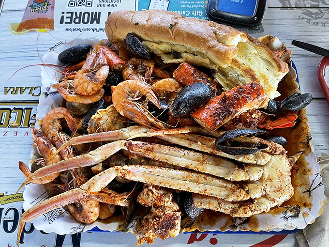 The seafood world is your oyster! This epic tray is a DIY feast that would make even Captain Nemo abandon ship for a taste.