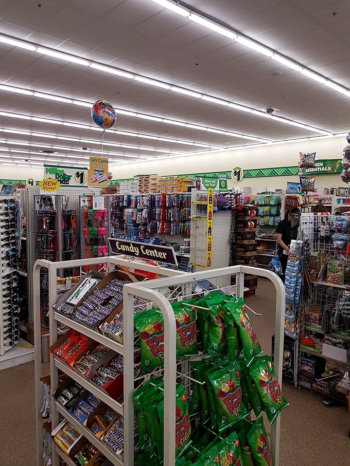 Sweet tooth paradise! This candy corner could give Willy Wonka a run for his money, all without emptying your golden ticket.