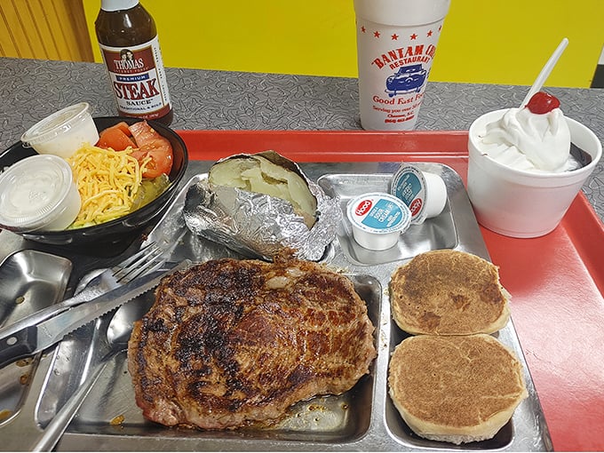 A lunch spread that would make Elvis proud. Just don't try to eat it all in one sitting &ndash; we're not responsible for food comas!