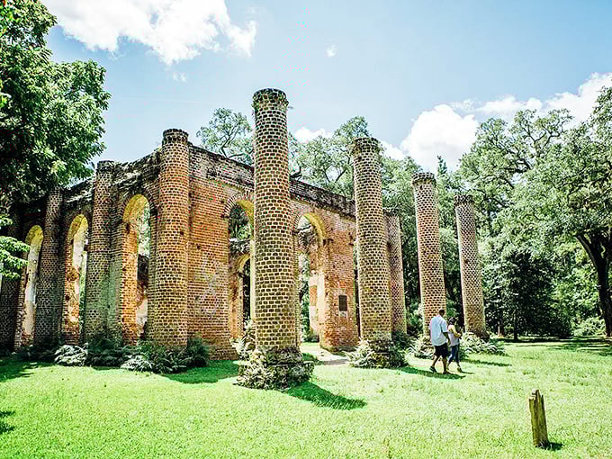 Old Sheldon Church Ruins: Where history whispers through weathered bricks. Indiana Jones would trade his hat for a tour here.
