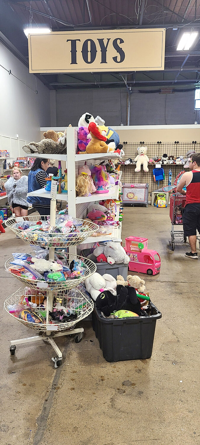 Toy story come to life! This aisle is where childhood dreams and parental nostalgia collide. That stuffed animal's seen some things, folks.