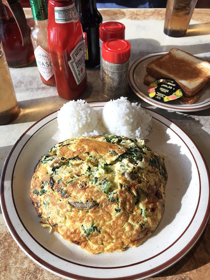 Green, mean, and oh so clean! This veggie omelet proves that eating your greens can be a joyous affair, not a chore.