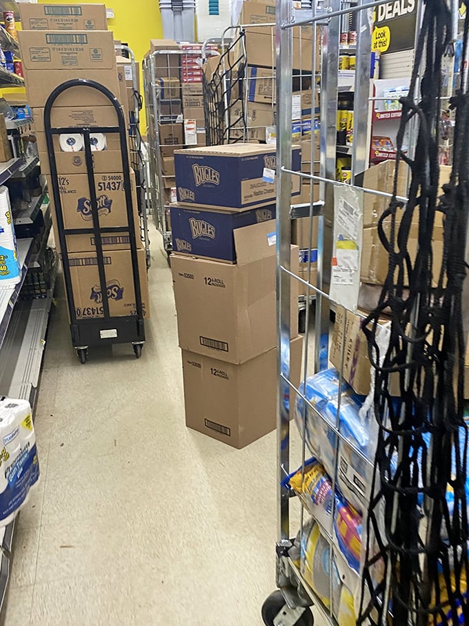 Behind the scenes of bargain magic. It's like peeking into Santa's workshop, if Santa was really into saving you money.