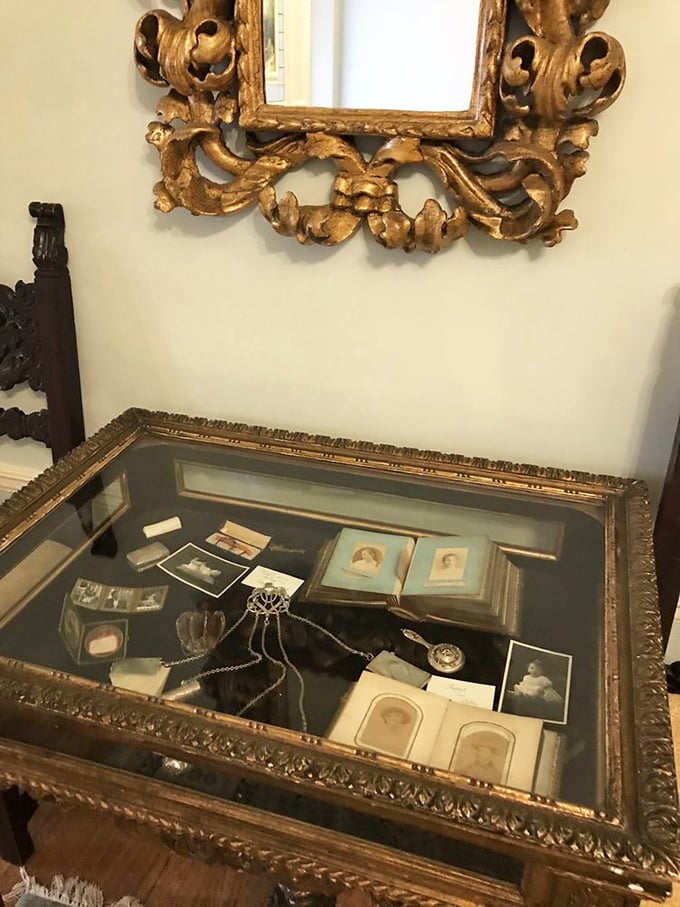 A treasure trove of memories frozen in time. It's like peeking into your great-grandmother's jewelry box, if she were a time-traveling aristocrat.