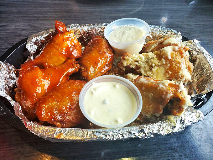 Wings so saucy, they could host their own late-night talk show. Finger-licking good doesn't even begin to cover it.