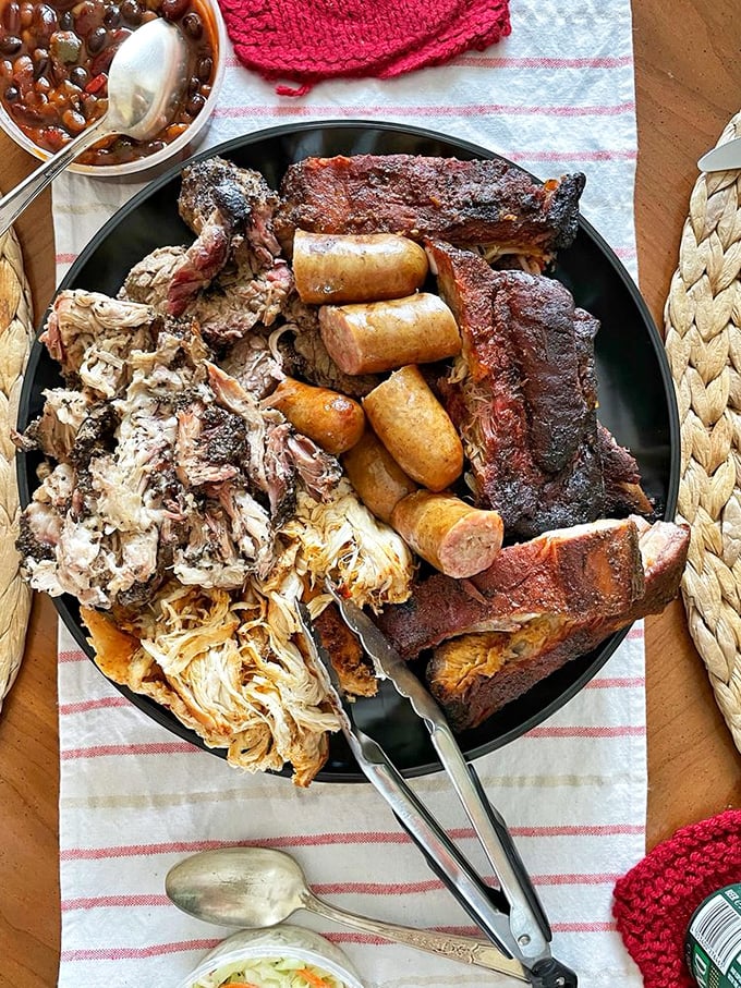 The Boss Family Combo: where 'family-style' means 'could feed a small village'. Prepare for the most delicious food coma of your life.