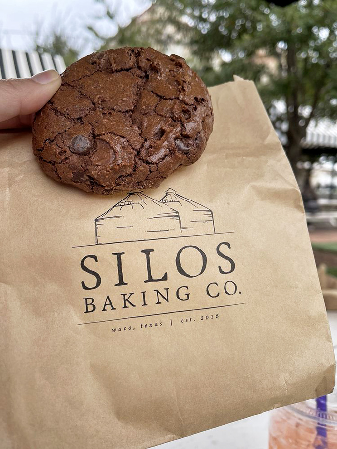 Chocolate lovers, prepare for nirvana! This brownie cookie is so rich, it probably has its own offshore bank account.