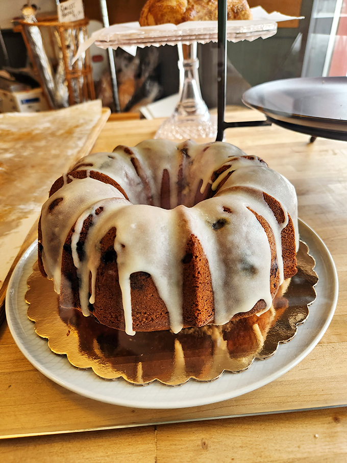 Is it a cake? Is it a work of art? It's both! This Bundt cake is so pretty, you almost don't want to eat it. Almost.