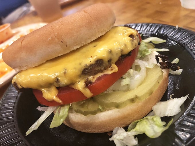 Behold, the burger of your dreams! Simple, classic, and ready to transport you to comfort food nirvana.