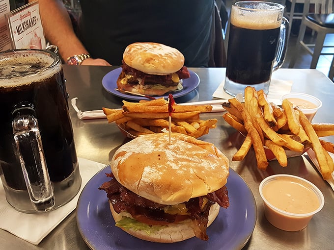 Burger bliss achieved! These meals are like a warm, delicious hug for your stomach. Fries and a shake? That's what I call a balanced diet!