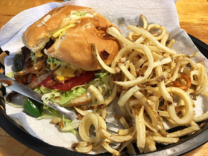 Spice up your life! This burger, adorned with jalape&ntilde;os, is not for the faint of heart. It's a flavor fiesta in every bite.
