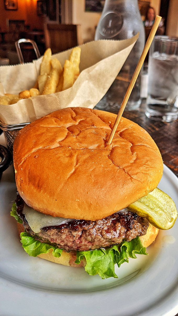 The classic cheeseburger, elevated. It's like your childhood favorite grew up and got a makeover &ndash; and boy, does it look good!