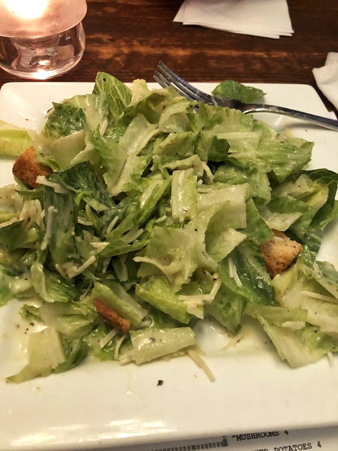 Even Caesar would bow down to this salad! Crisp, fresh, and ready to prove that sometimes the simplest things in life are the tastiest.