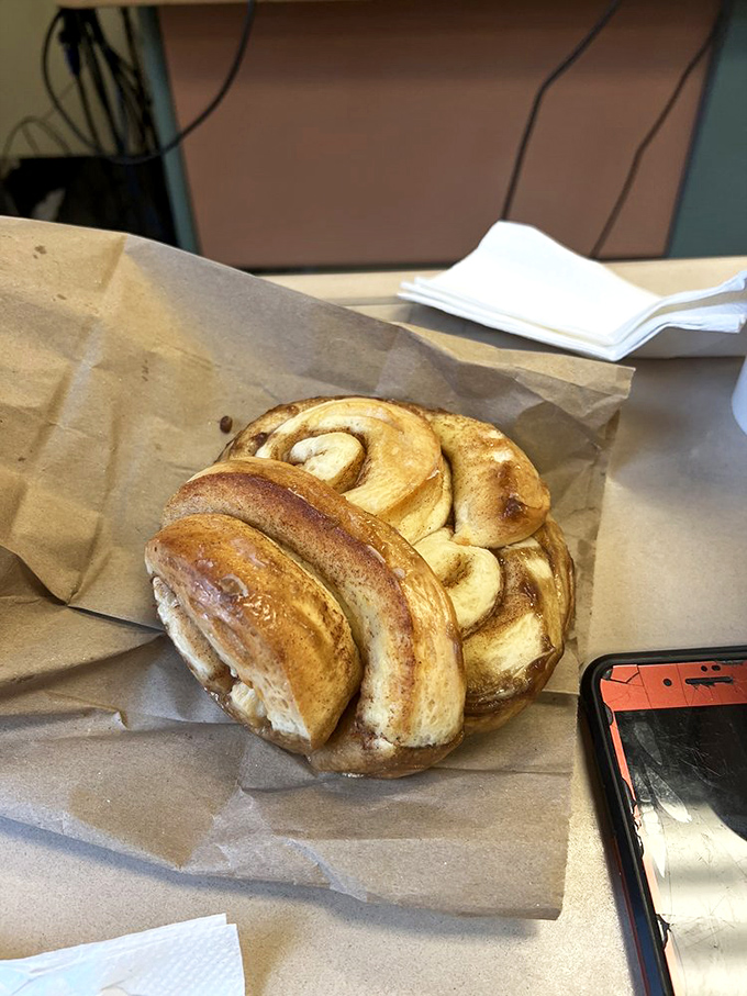 Behold, the golden spiral of happiness! This caramel-glazed treat is what I imagine the ancient Greeks meant by "ambrosia."