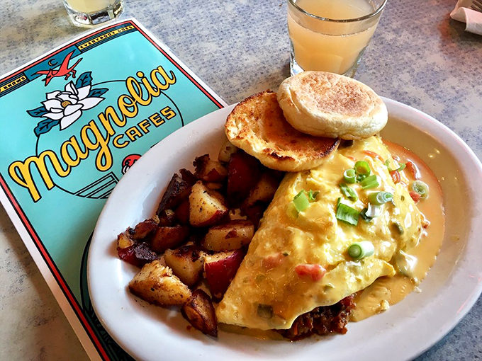 Ol&eacute; for breakfast! This Chorizo Omelette is a fiesta on a plate, bringing a touch of south-of-the-border flair to your morning routine. Sombreros optional, but encouraged.