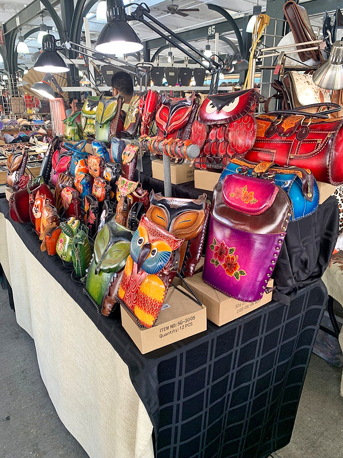 Bag yourself a piece of New Orleans! These colorful carryalls are like wearable Mardi Gras parades.