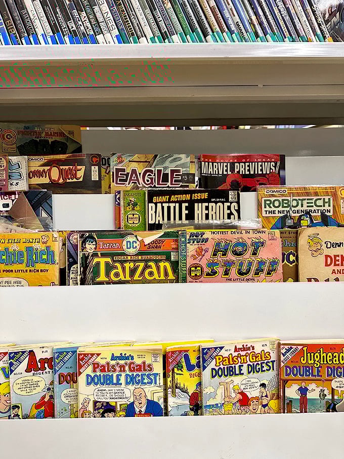 Holy collectibles, Batman! This comic book corner is a time machine to childhood, where superheroes reign supreme and nostalgia is the real superpower.